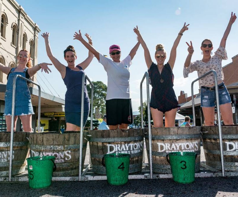 Grape Stomping Competition - Stomp Festival